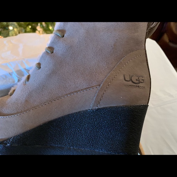 UGG | Shoes | New Authentic Ugg Bridgit Wedge Boot | Poshmark